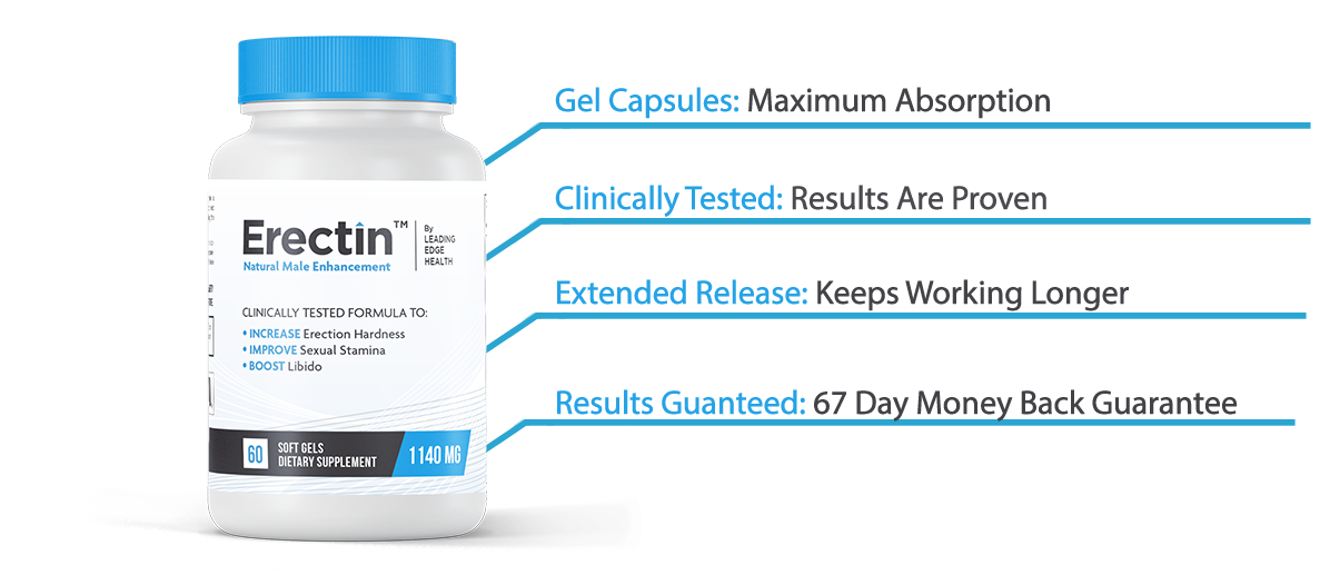 Erectin - The Fast-Acting, Longer-Lasting Natural Male Enhancement